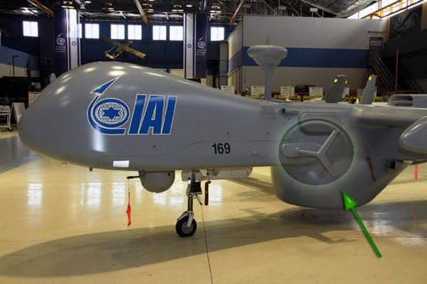 Heron UAV with Direction Finding Antenna | Unmanned Systems Technology Heron UAV with Direction Finding Antenna | Unmanned Systems Technology