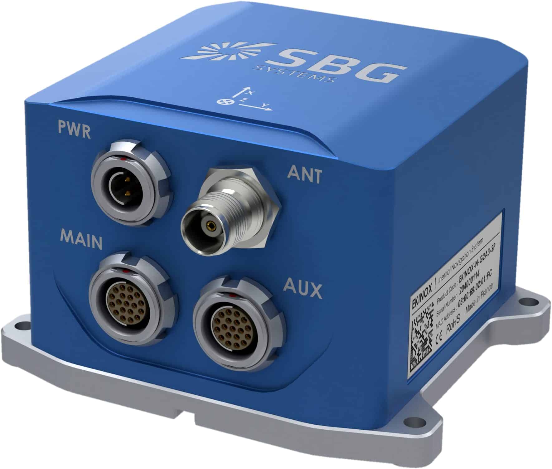 Ins Gps Ahrs Imu Inertial Sensors For Contol And Navigation Sbg Systems