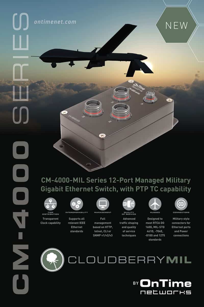 CM-4000 Series Ethernet Switch | Unmanned Systems Technology