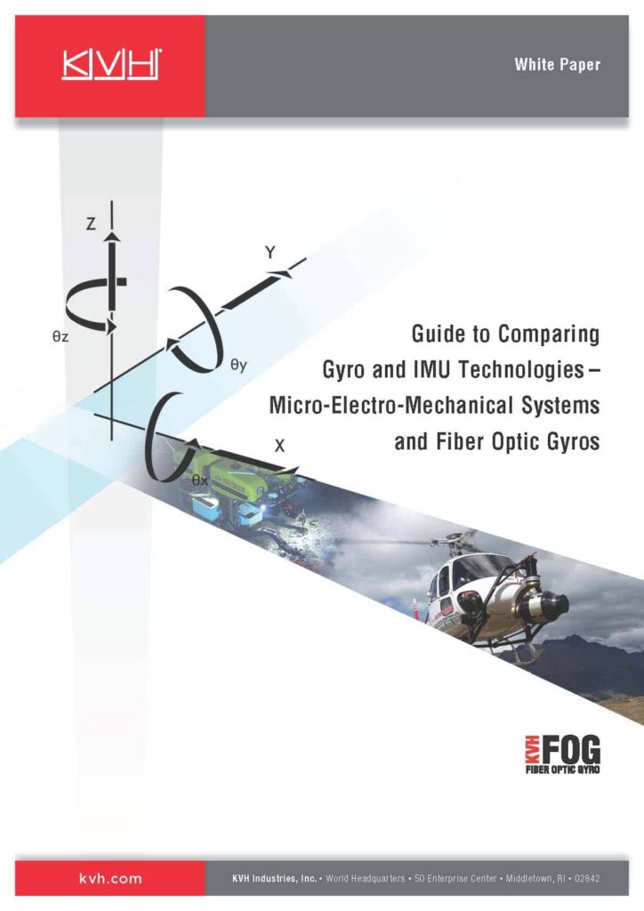 KVH Releases Whitepaper on Gyro and IMU Technologies | UST
