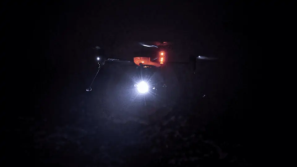 Drone lights at night store