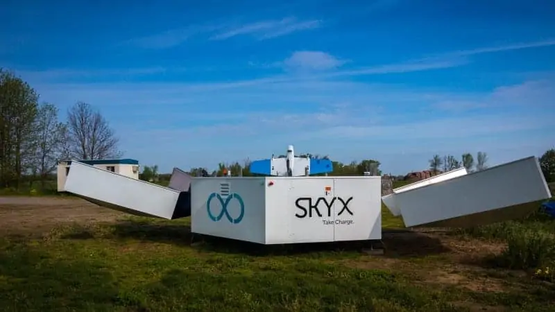 SkyX Unveils New Drone Charging Stations | UST