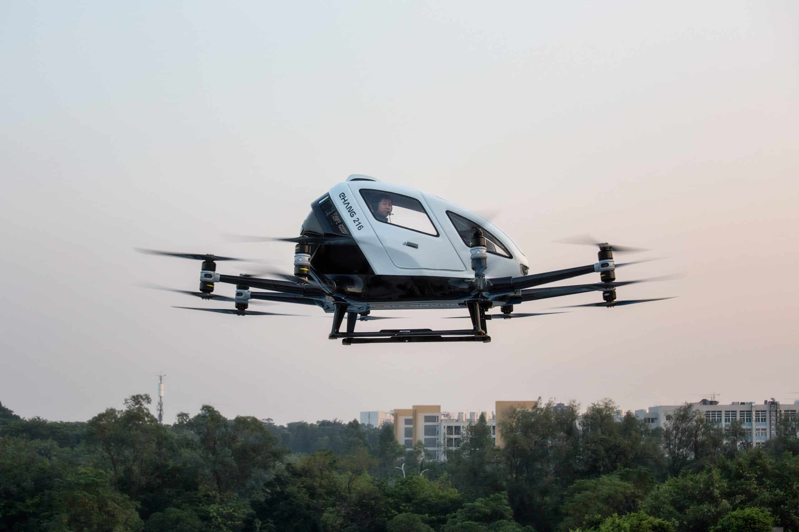 EHang passenger drone | Unmanned Systems Technology EHang passenger drone | Unmanned Systems Technology