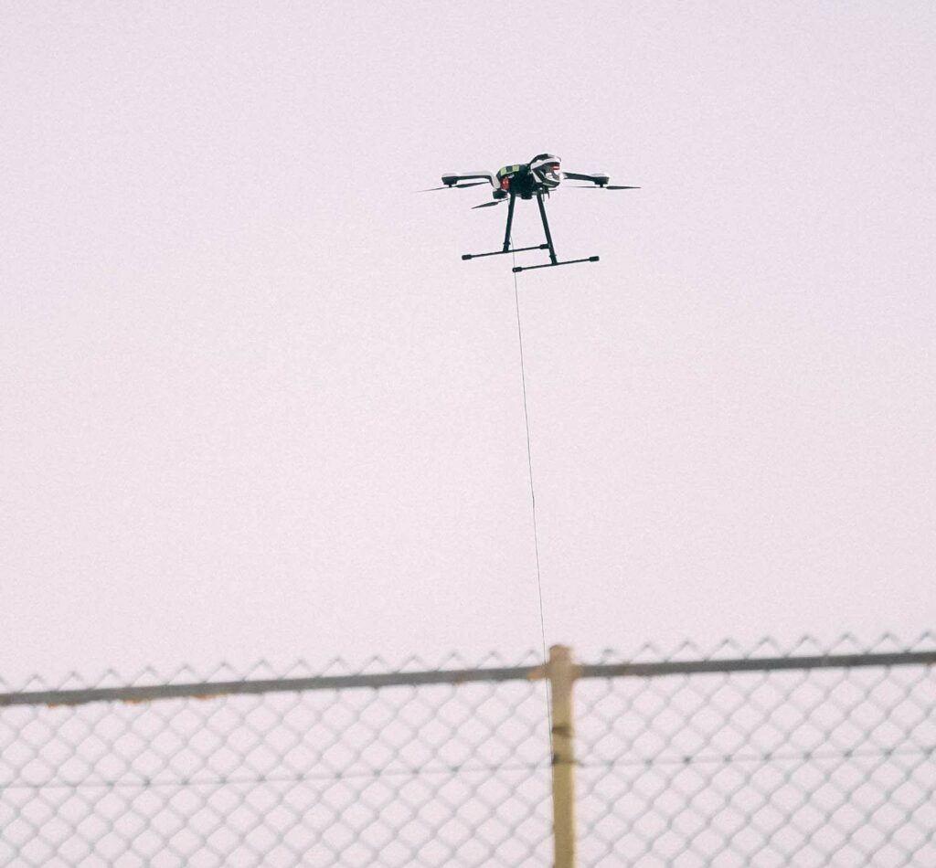 Tethered Drones - Tethered Drone Systems / UAV / UAS