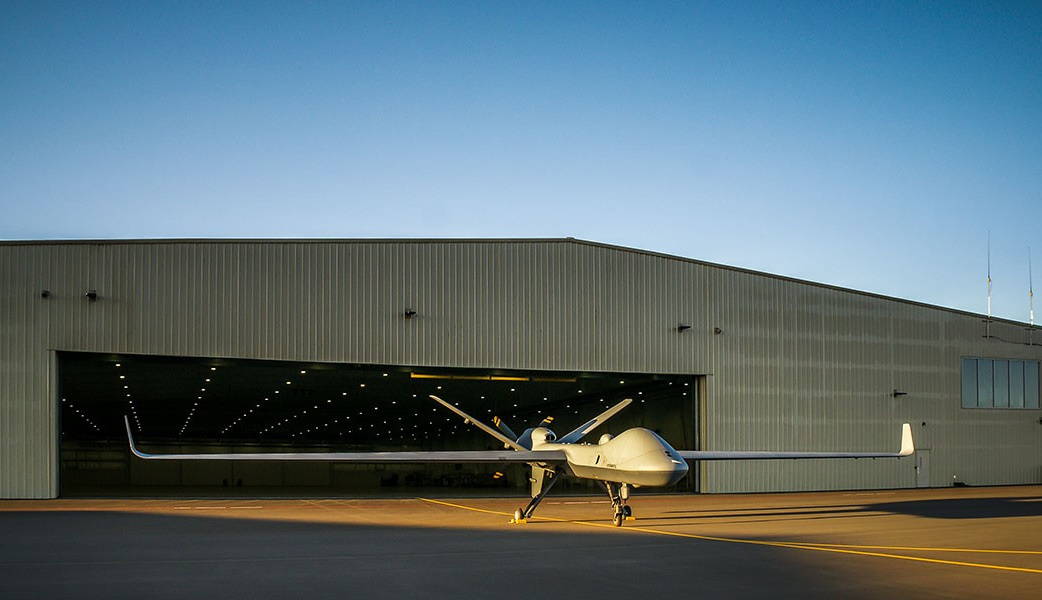 First Production-Representative MQ-9B SkyGuardian UAS Completed | UST