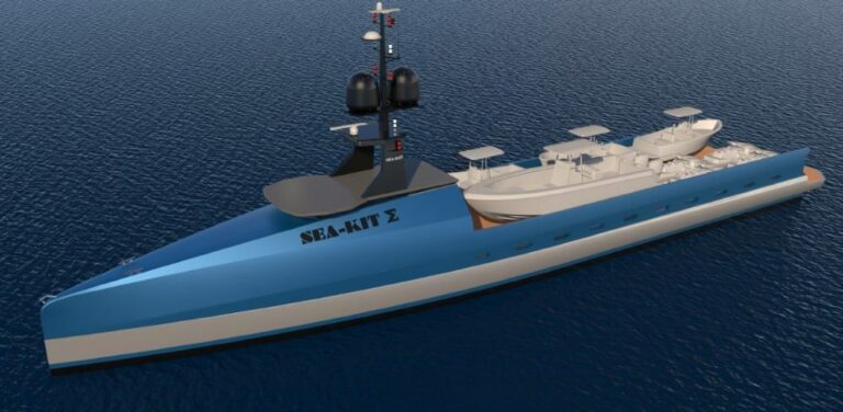 Unmanned Superyacht Support Vessel Concept Unveiled | UST