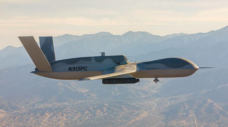 Infrared Targeting Pod Fitted to Avenger UAS | UST