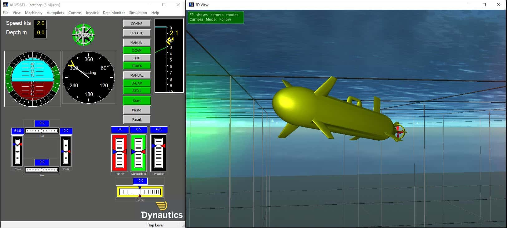 Marine AUV simulator and USV Simulator | Design and simulation tools for AUV/UUV and USV designers