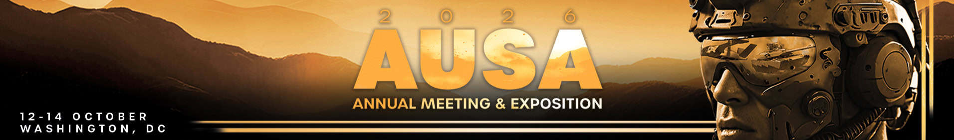 AUSA Annual Meeting & Exposition 2026, Washington DC.