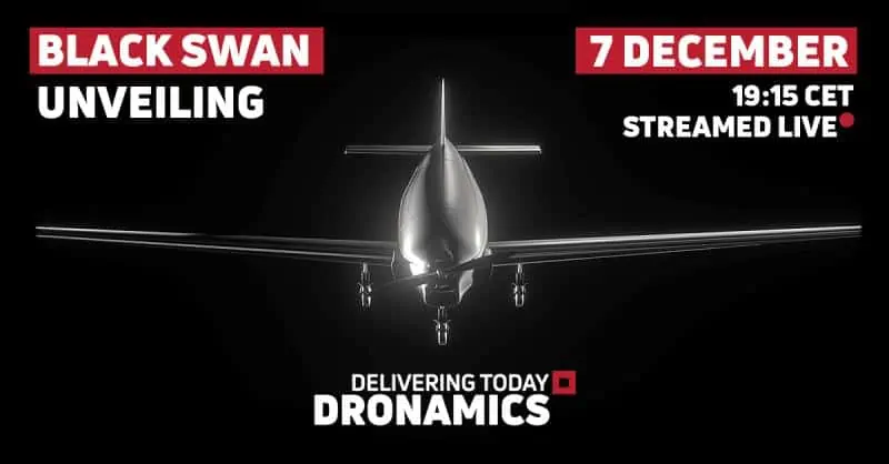 DRONAMICS Black Swan Cargo UAV Unveiling | UST