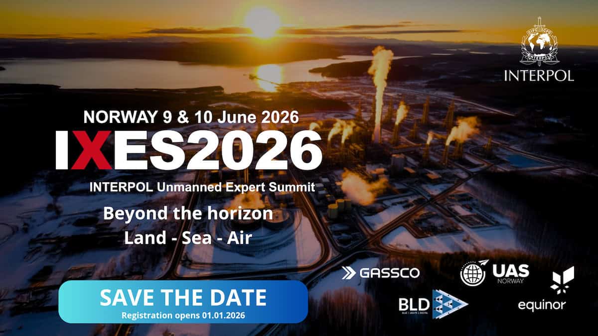 INTERPOL Unmanned Expert Summit 2026 | June 9–10 | Norway