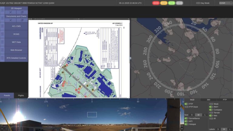 Geospatial Data Visualization Software for UTM & Airspace Situational Awareness