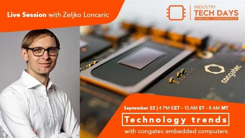 Technology Trends with Congatec Embedded Computers | Webinar