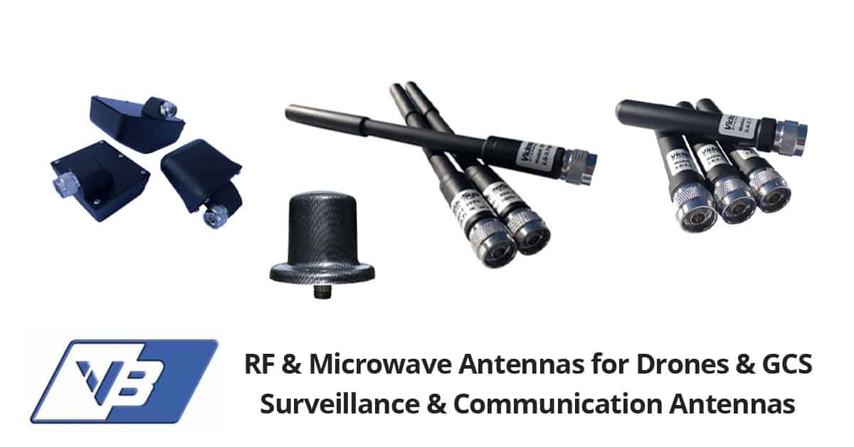 Rf And Microwave Antennas For Drones And Gcs Surveillance And Communication Antennas