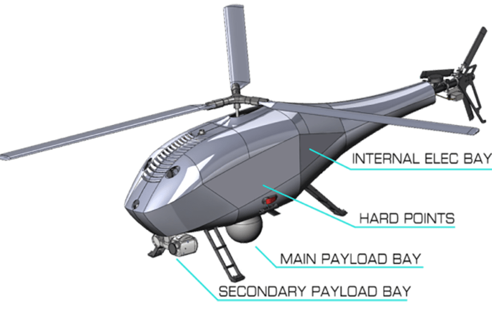 Alpha A900 Helicopter UAV | STANAG-compliant for maritime ISR Missions ...