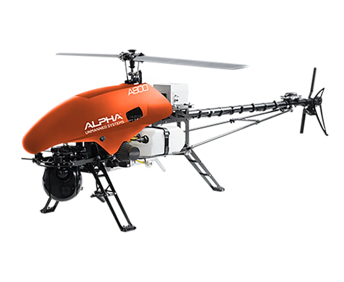 Alpha 800 UAV Helicopter | Versatile small unmanned helicopter for ... Alpha 800 UAV Helicopter | Versatile small unmanned helicopter for ...