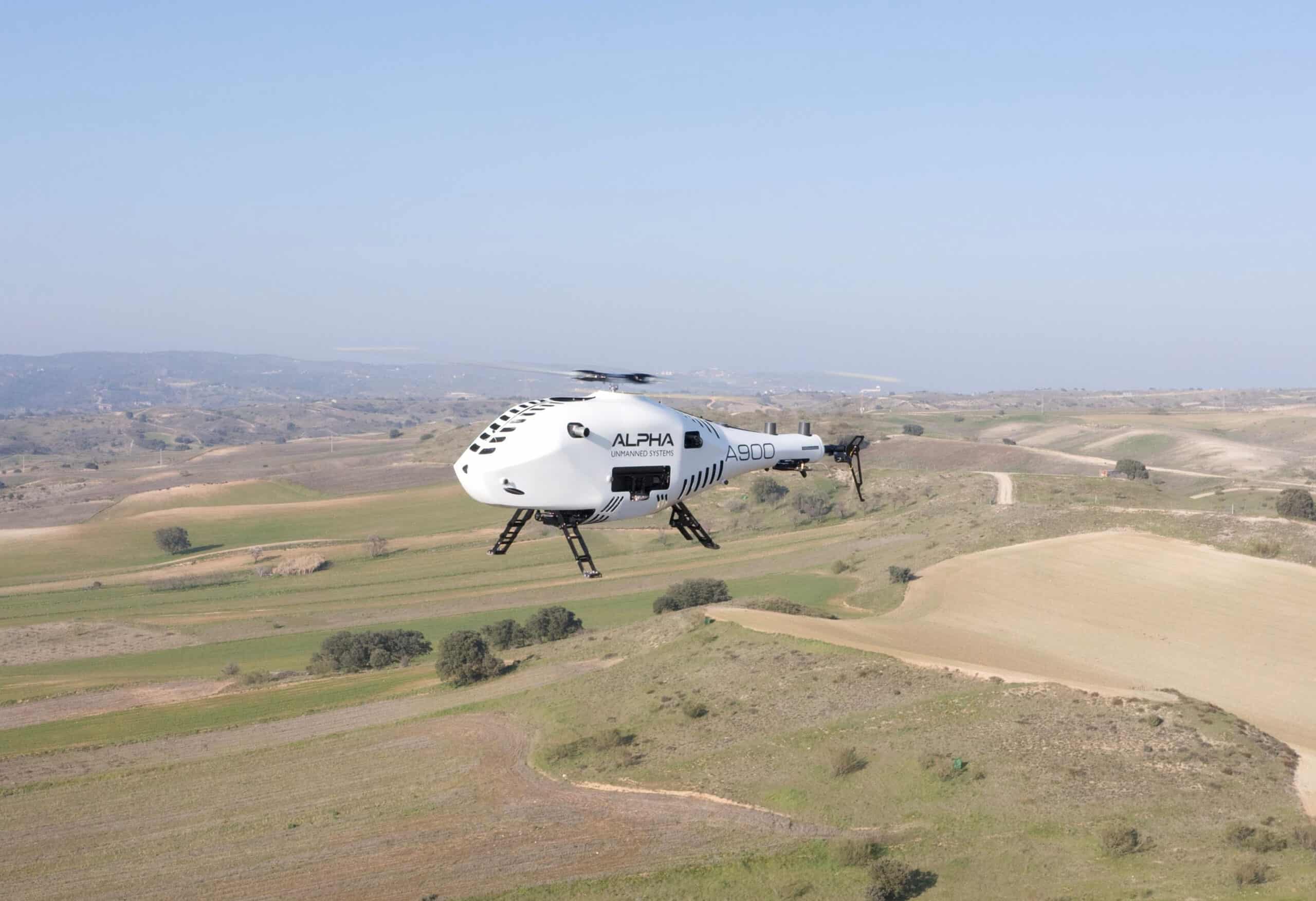 Alpha A900 Helicopter UAV | STANAG-compliant for maritime ISR Missions ...
