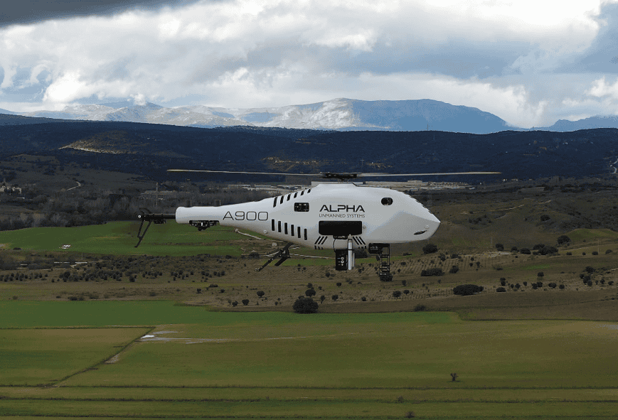 Alpha A900 Helicopter UAV | STANAG-compliant for maritime ISR Missions ...