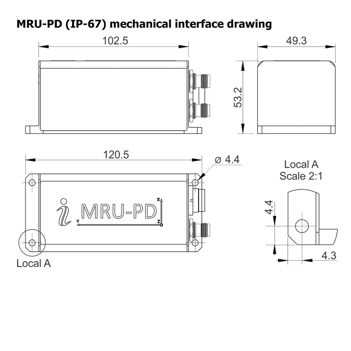 MRU-PD | Motion reference, positioning and HDT solution for naval and ...