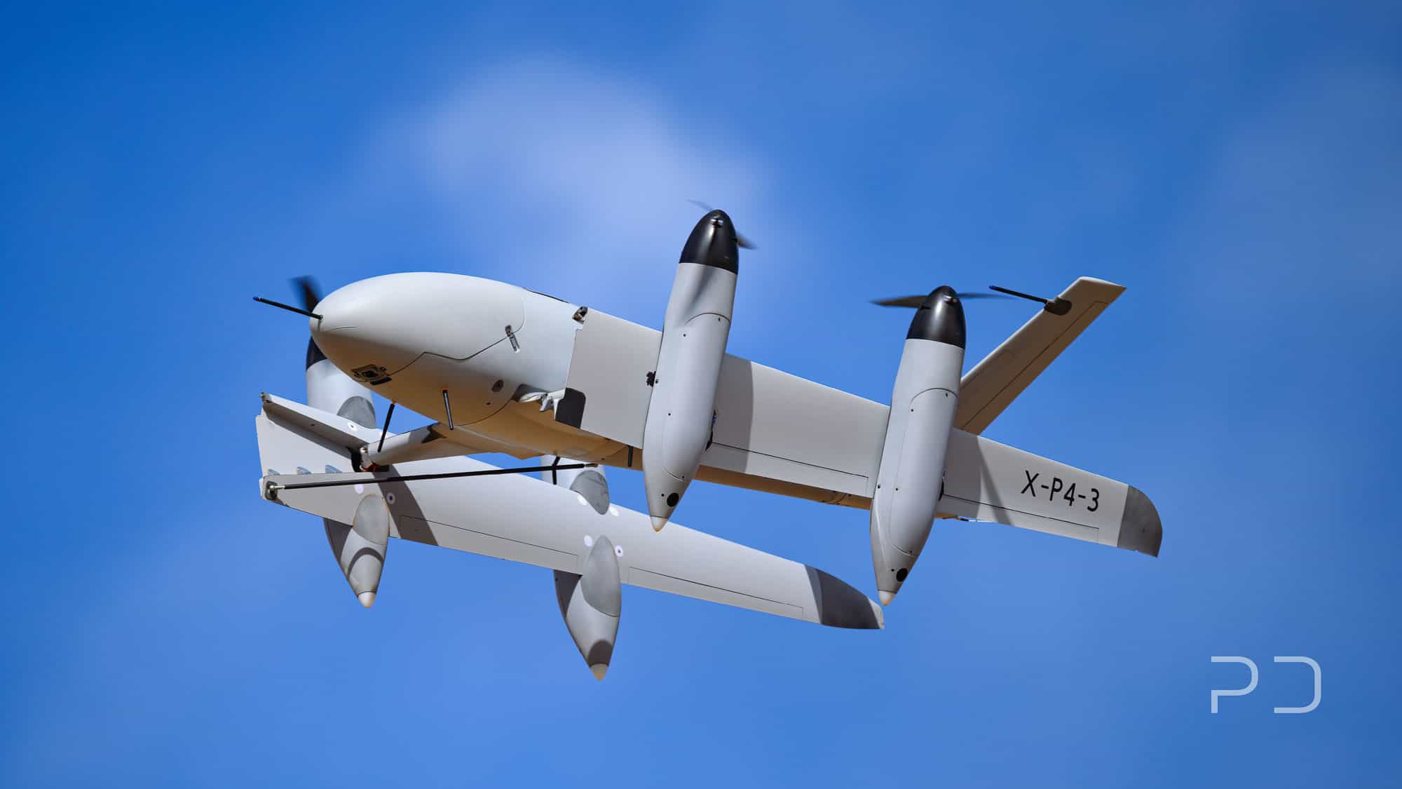 Autonomous Hybrid VTOL UAV with Innovative Folding-Wing Design | UST