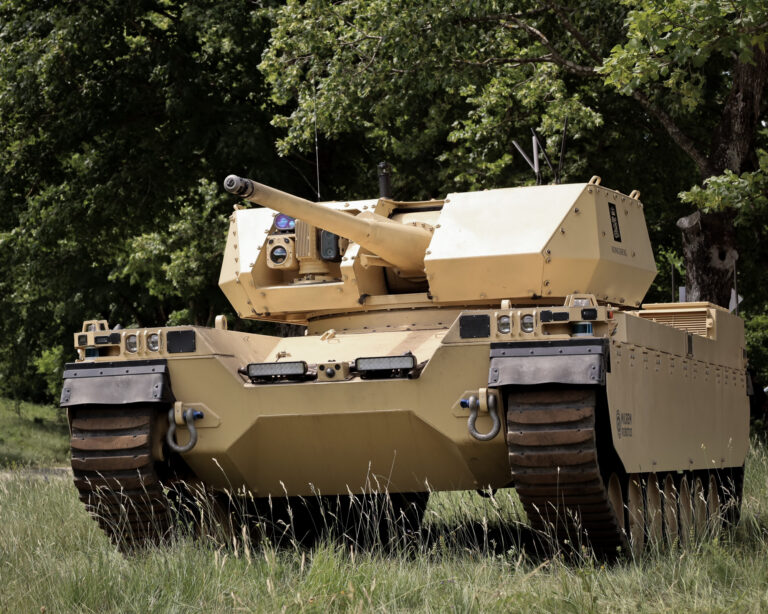 Type-X Robotic Combat Vehicle to be Presented at DSEI 2023 | UST