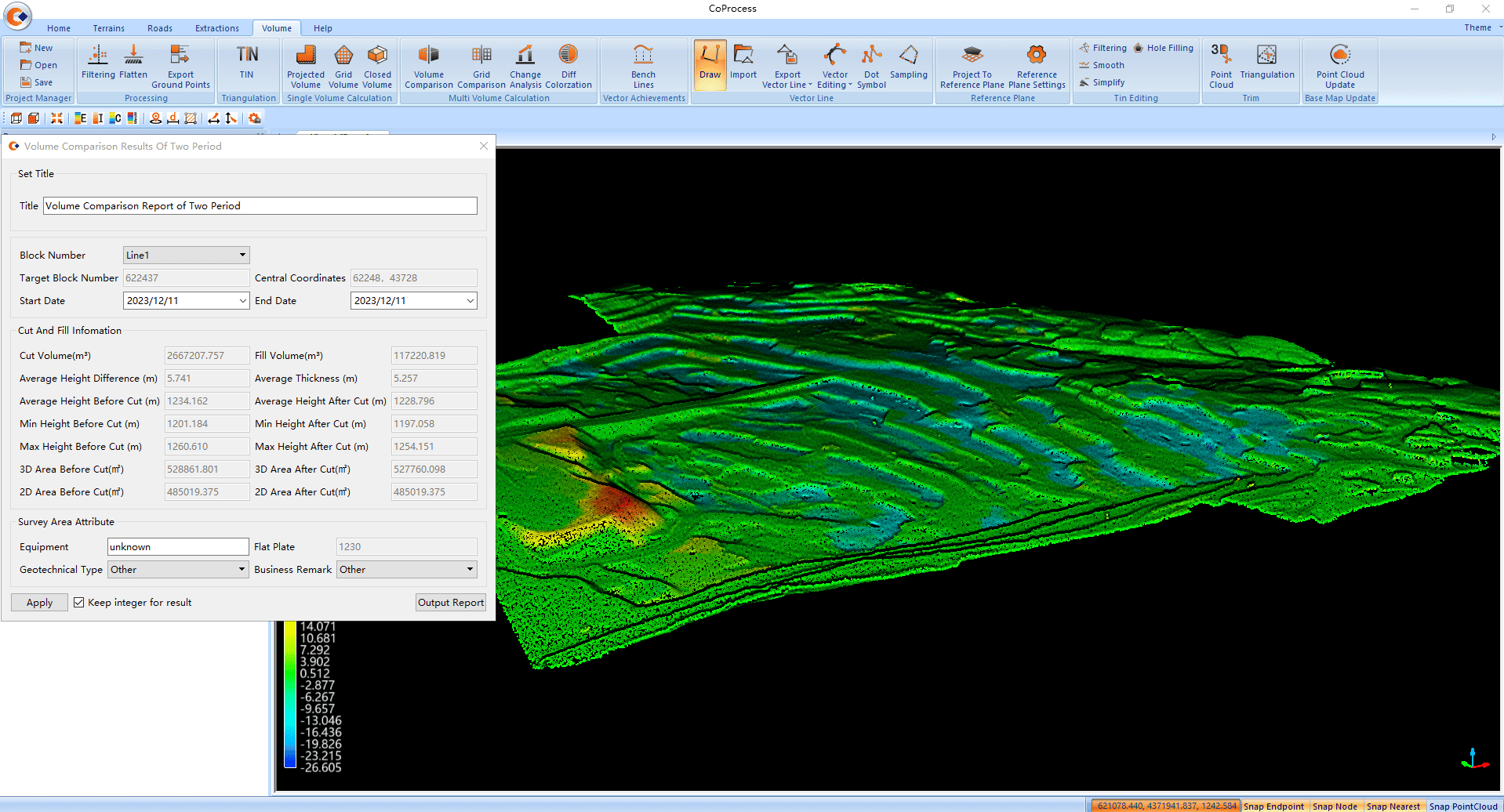 CoProcess | Advanced post-processing software for massive point cloud ...