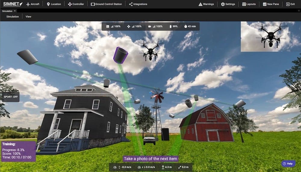 Simnet Academy Mooc Training Platform For Uav Piloting And Operations