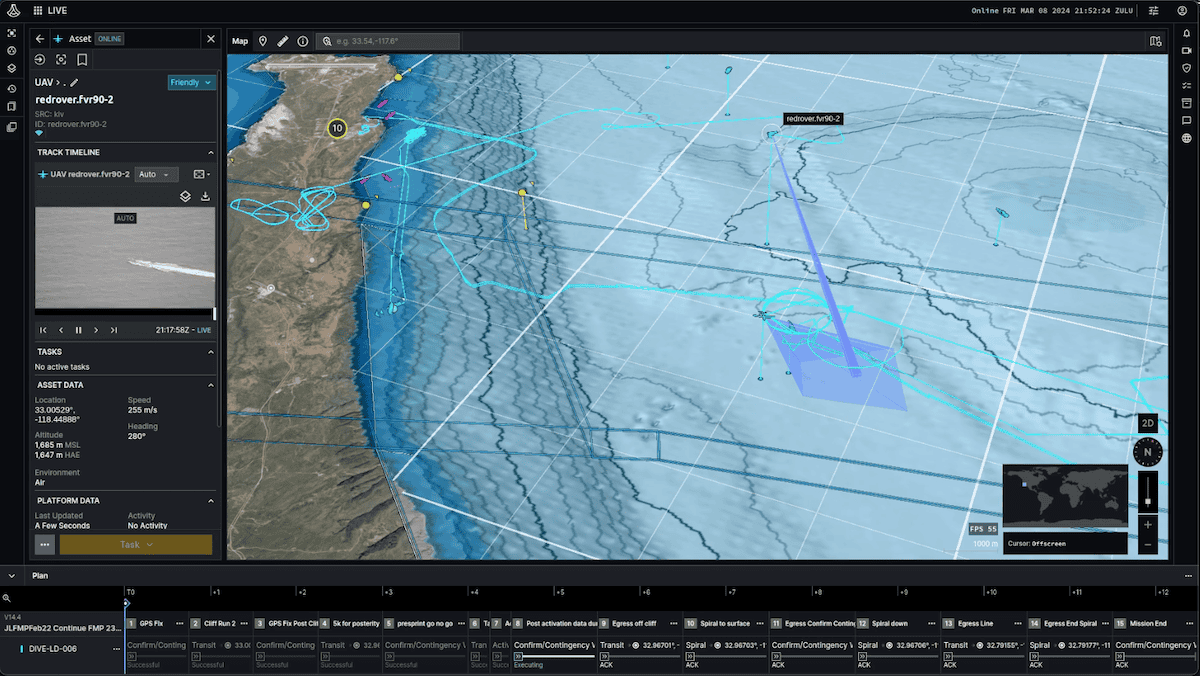 Unmanned And Autonomous Systems Simultaneously Coordinated With Command