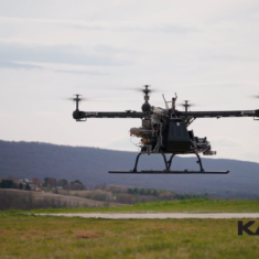 First Flight of Autonomous Expeditionary Resupply Drone | UST