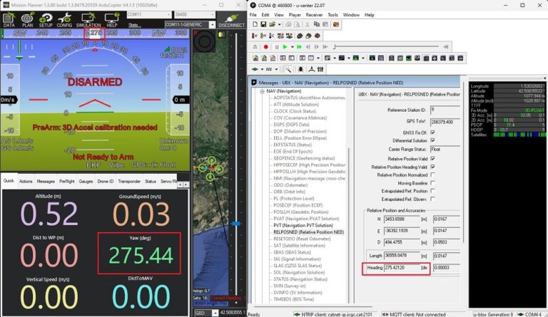 Configuring the simpleRTK2B Heading Kit to ArduPilot with External RTK ...