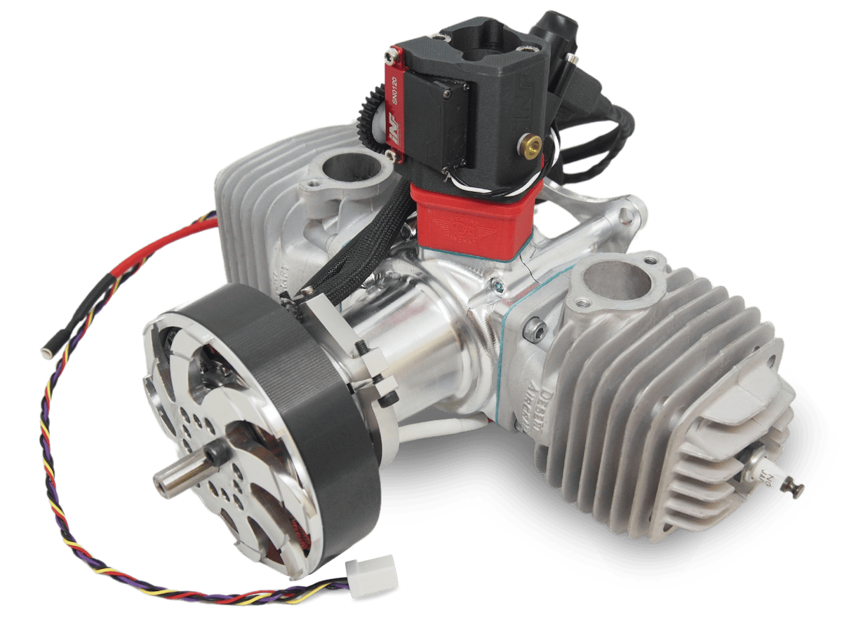 DA120 | High-output twin-cylinder EFI propulsion system for Group 3 UAVs