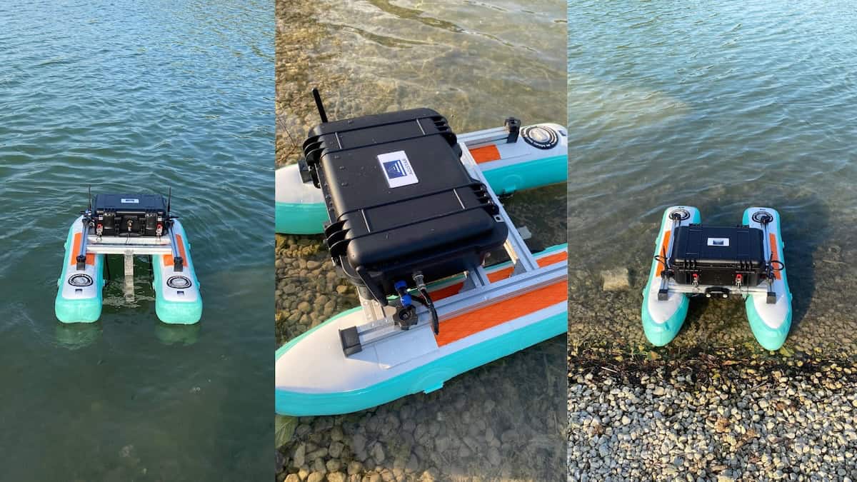 Catamaran-Style USV Launched for Underwater Inspections & Environmental ...