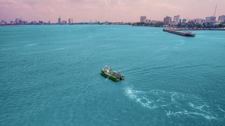 OceanAlpha Provides L42 USV to Support Offshore Surveying in Nigeria | UST