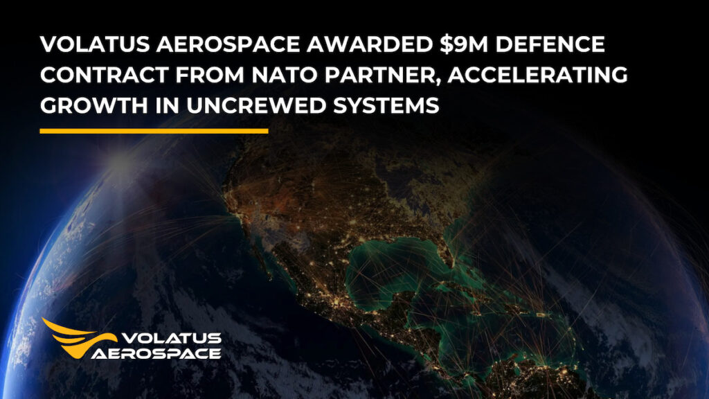 Volatus Aerospace Launches Mirabel Drone Innovation and Manufacturing ...