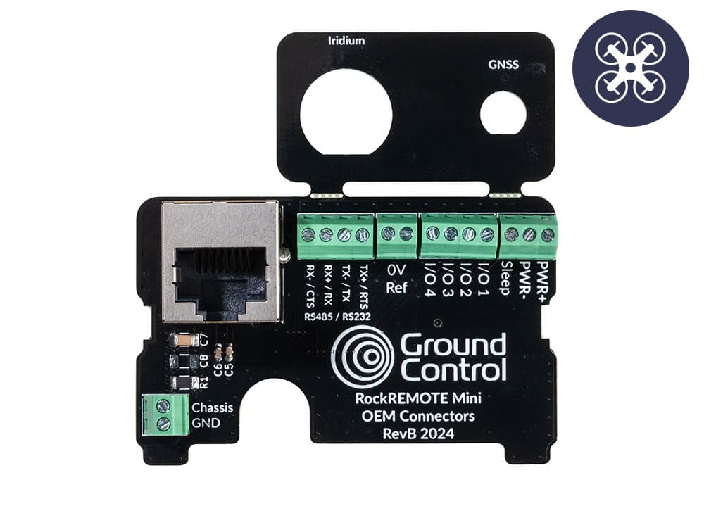 RockREMOTE UAV OEM | Embedded Iridium Certus 100 SATCOM module for UAV ...