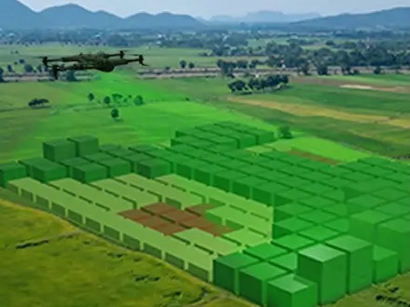 Multispectral Terrain Mapping | Multispectral drone imaging for plant ...