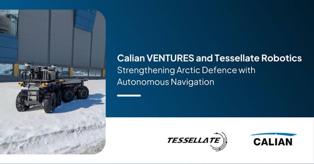 Calian & Tessellate Robotics Collaborate on GPS-Denied Navigation for ...