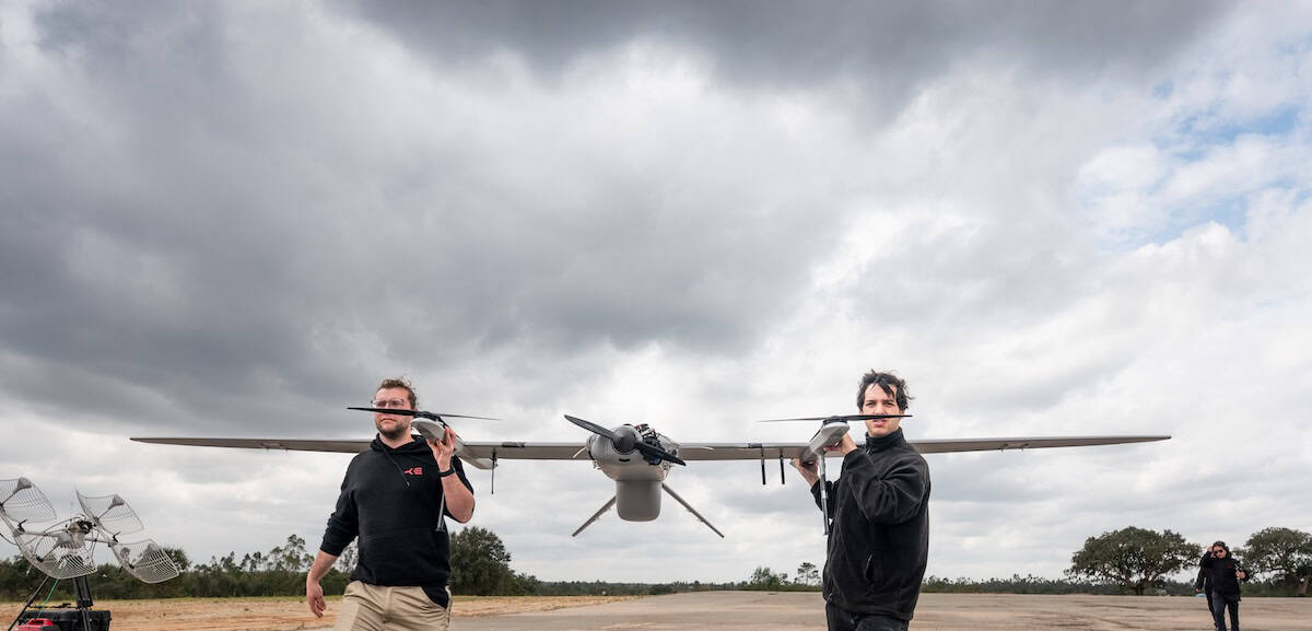 TEKEVER Integrates Electronic Warfare Payload During AR3 EVO UAS Flight ...