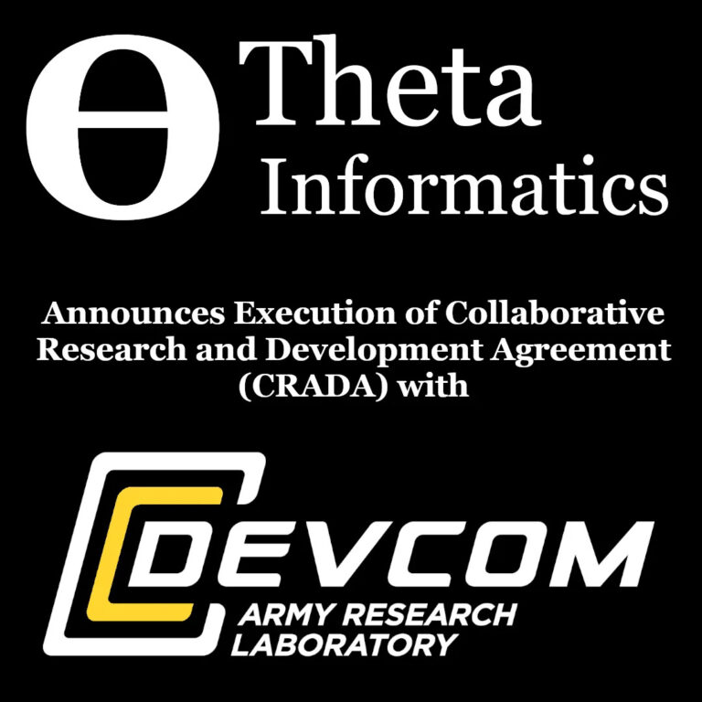Theta Informatics & DEVCOM ARL Sign CRADA for Vision-Based Target ...