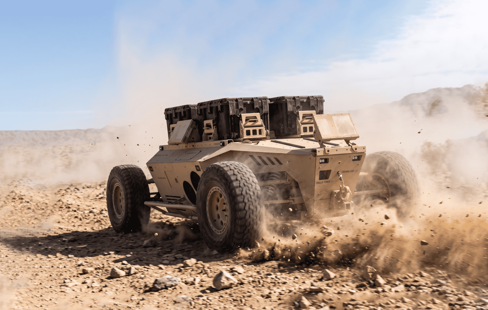 Hypercraft Unveils Software-Defined & Autonomous UGV for Tactical ...